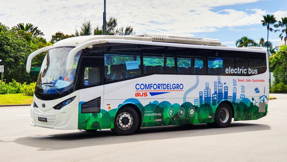 ComfortDelGro Bus to deploy 20 electric buses on Singapore’s NTU campus ...
