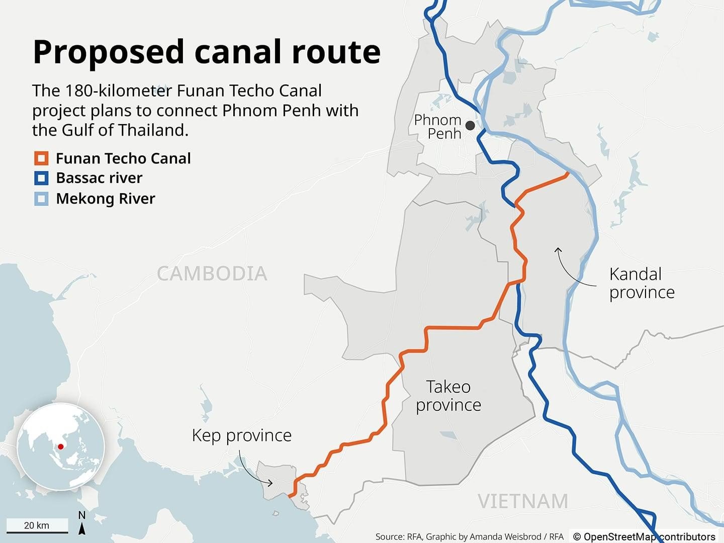 Funan Techo Canal construction to start by 2025-End - Southeast Asia ...